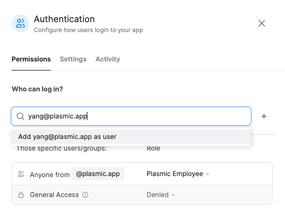 User authentication & permissions | Learn Plasmic
