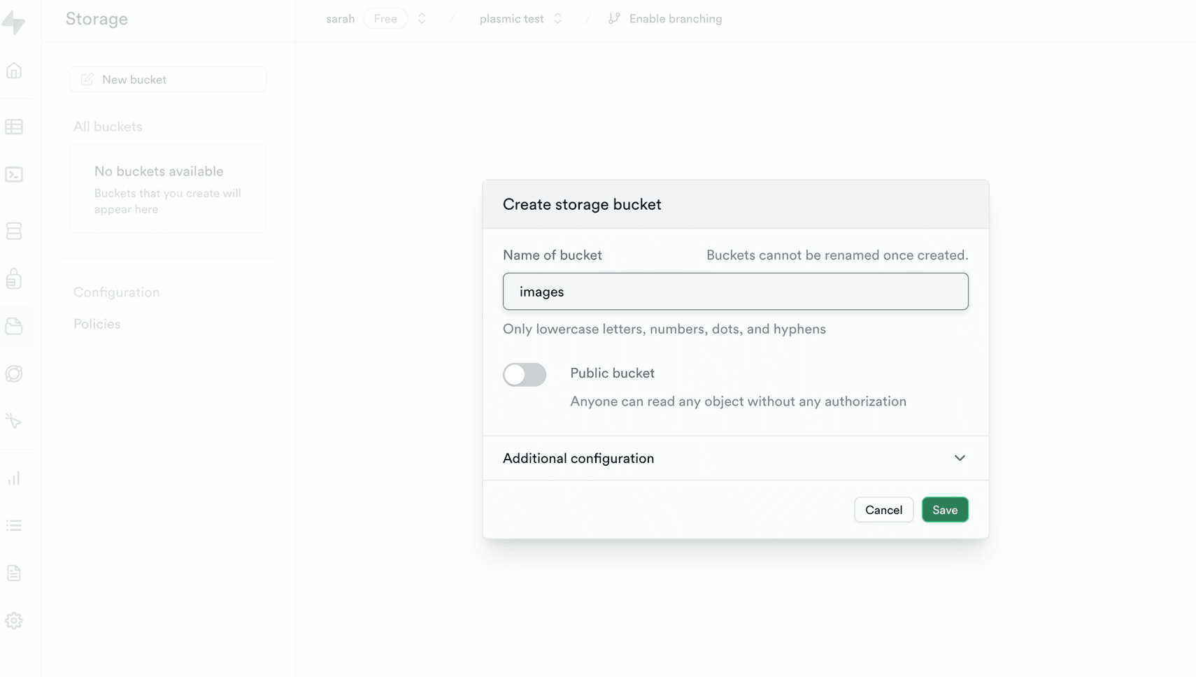 Supabase integration | Learn Plasmic