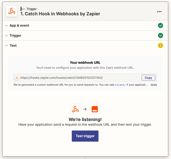 Zapier integration | Learn Plasmic