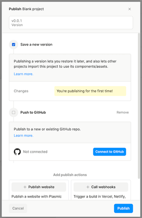 New Plasmic codebase (in-app) | Learn Plasmic