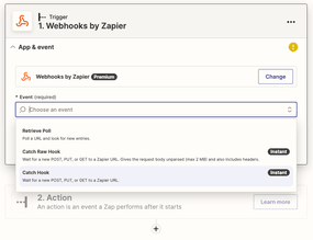 Zapier integration | Learn Plasmic