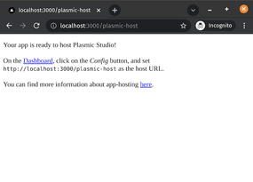 Host Plasmic Studio in your app | Learn Plasmic