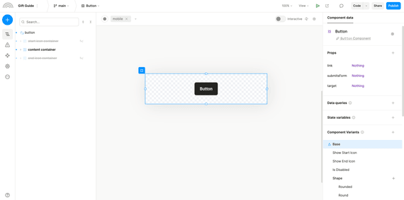 Focus mode vs. design mode | Learn Plasmic